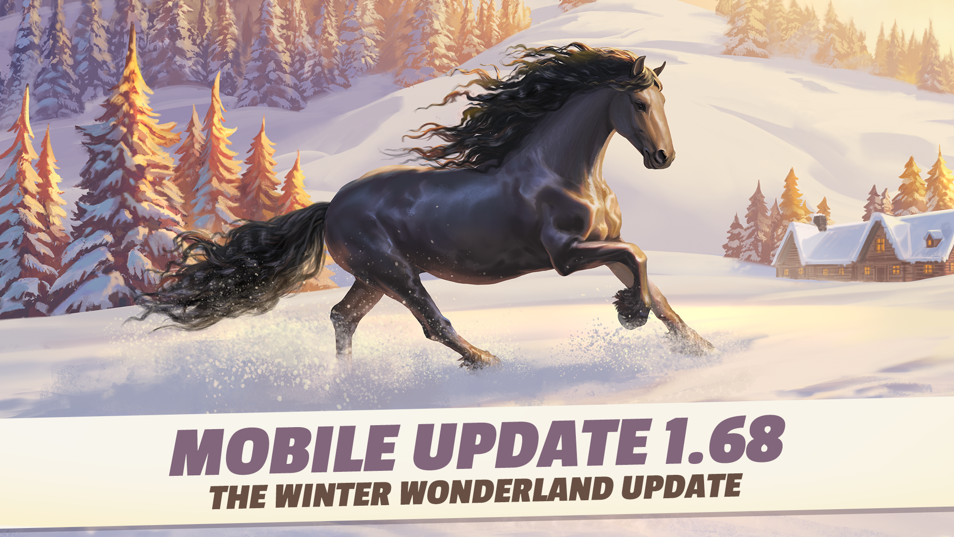 Mobile Update 1.68 - Winter Wonderland Update - Rival Stars Horse Racing